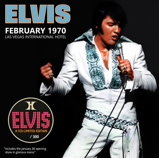 PRESLEY ELVIS - FEBRUARY 1970: LAS VEGAS INTERNATIONAL HOTEL - NUMBERED ...