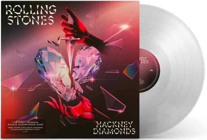 ROLLING STONES - Hackney Diamonds - Limited Crystal Clear Vinyl ...